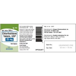 CHLORTHALIDONE 25MG TAB