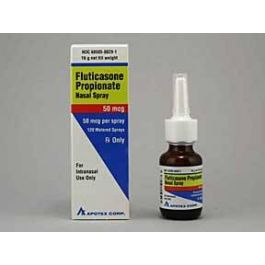 FLUTICASONE PROPIONATE 50MCG NASAL SPR