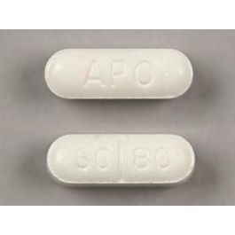 Sotalol 80mg Tablets