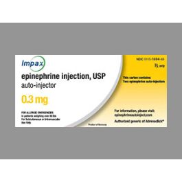 Epinephrine Injection 2-pack 0.3 MG
