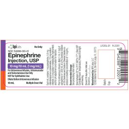 EPINEPHRINE 10 MG MDV
