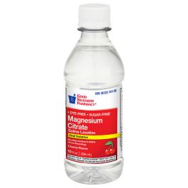 MAGNESIUM CITRATE SOLUTION CHERRY 12X296mL